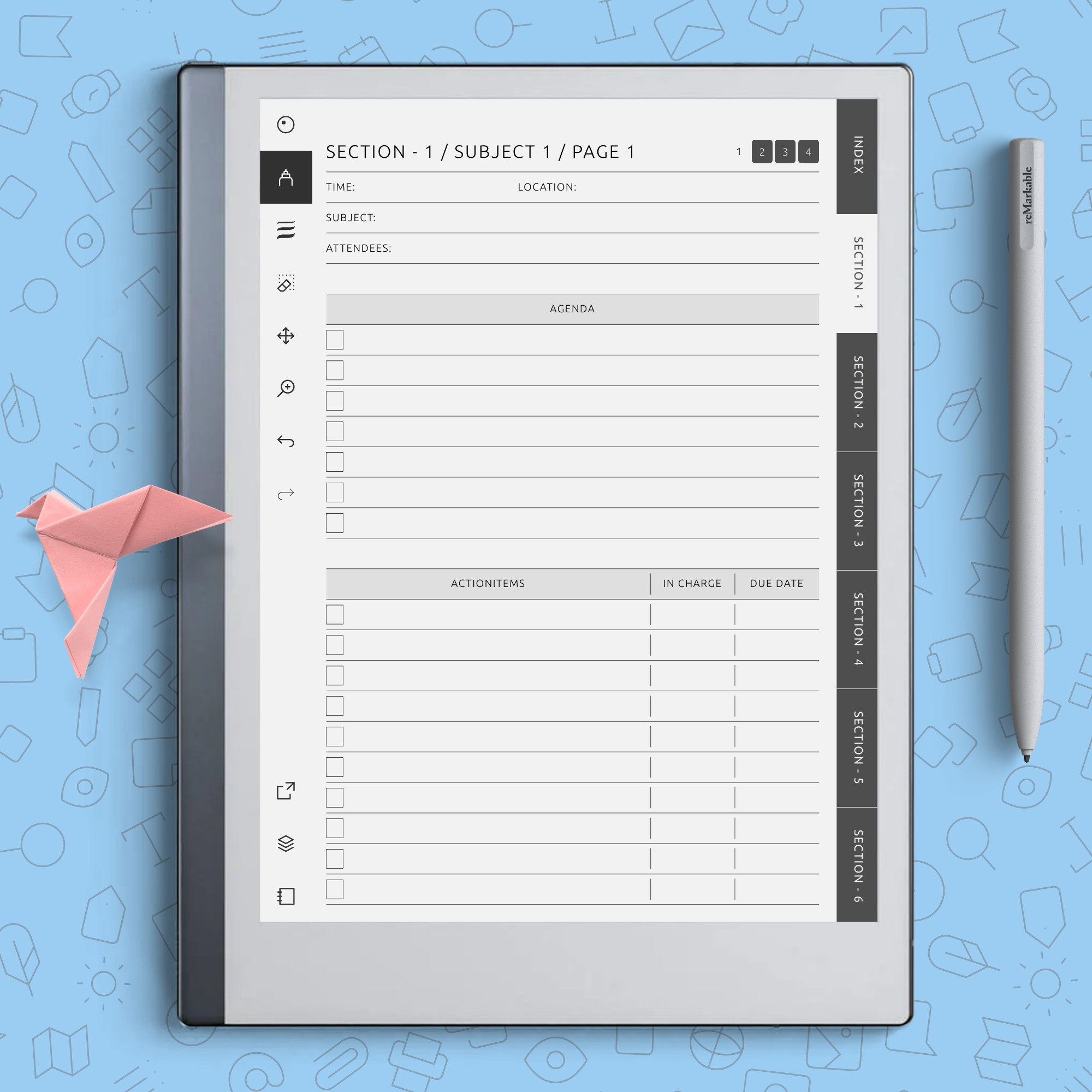 Download reMarkable Meeting Book Hyperlinked PDF