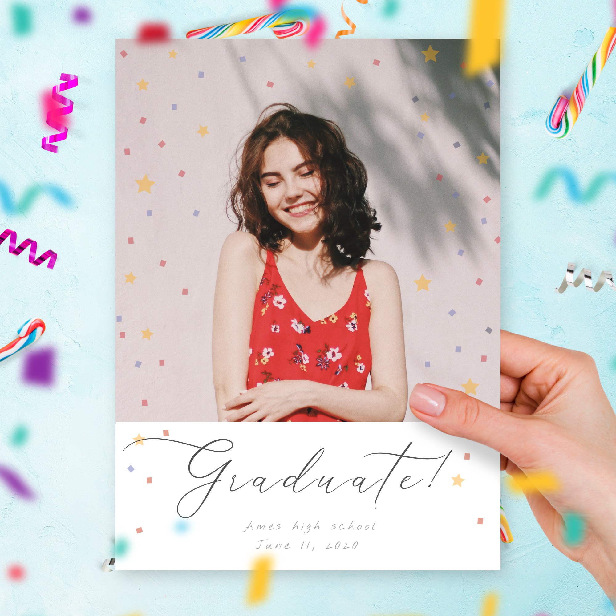 Traditional Graduation Announcement Template Online Maker