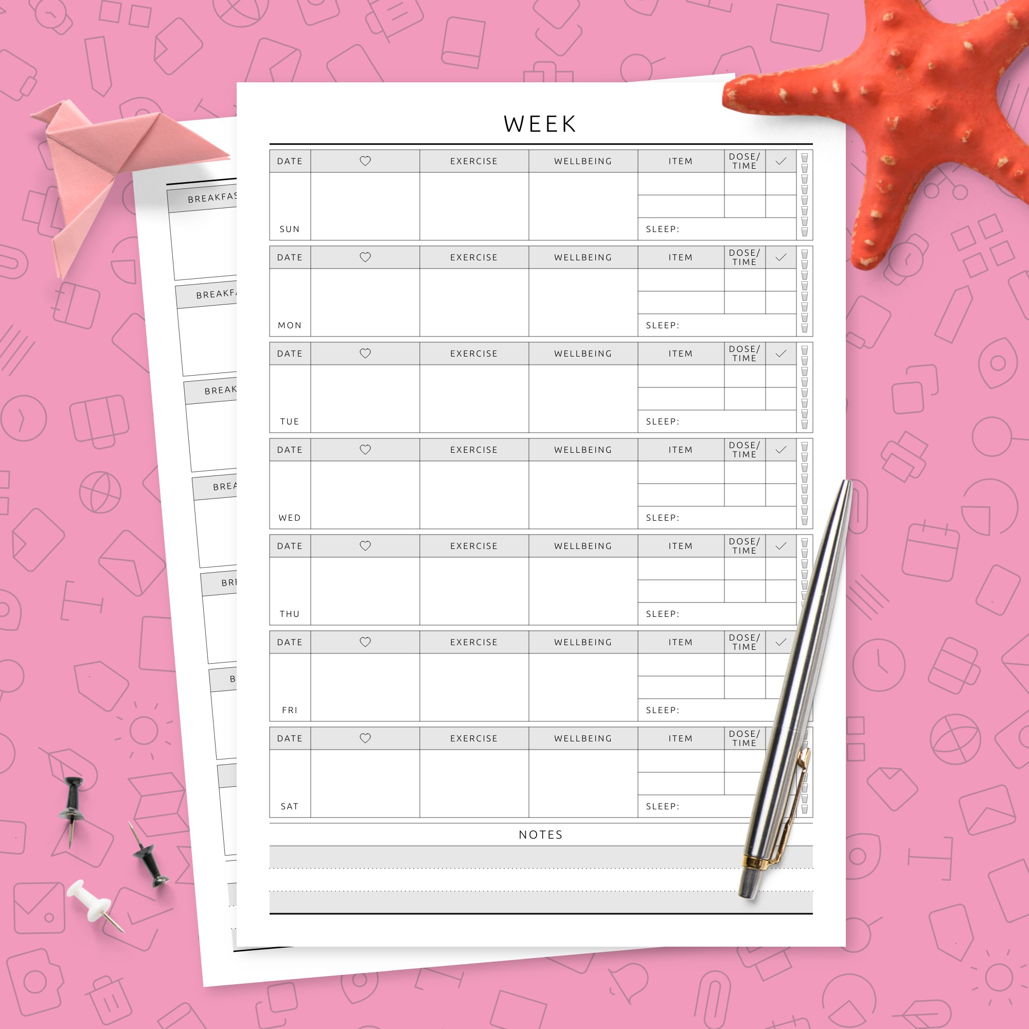 Printable Goal Planner