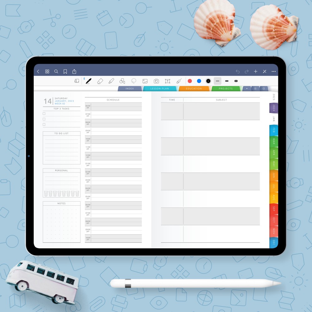 Best Notability Templates 2021 2022 Download Digital Planners