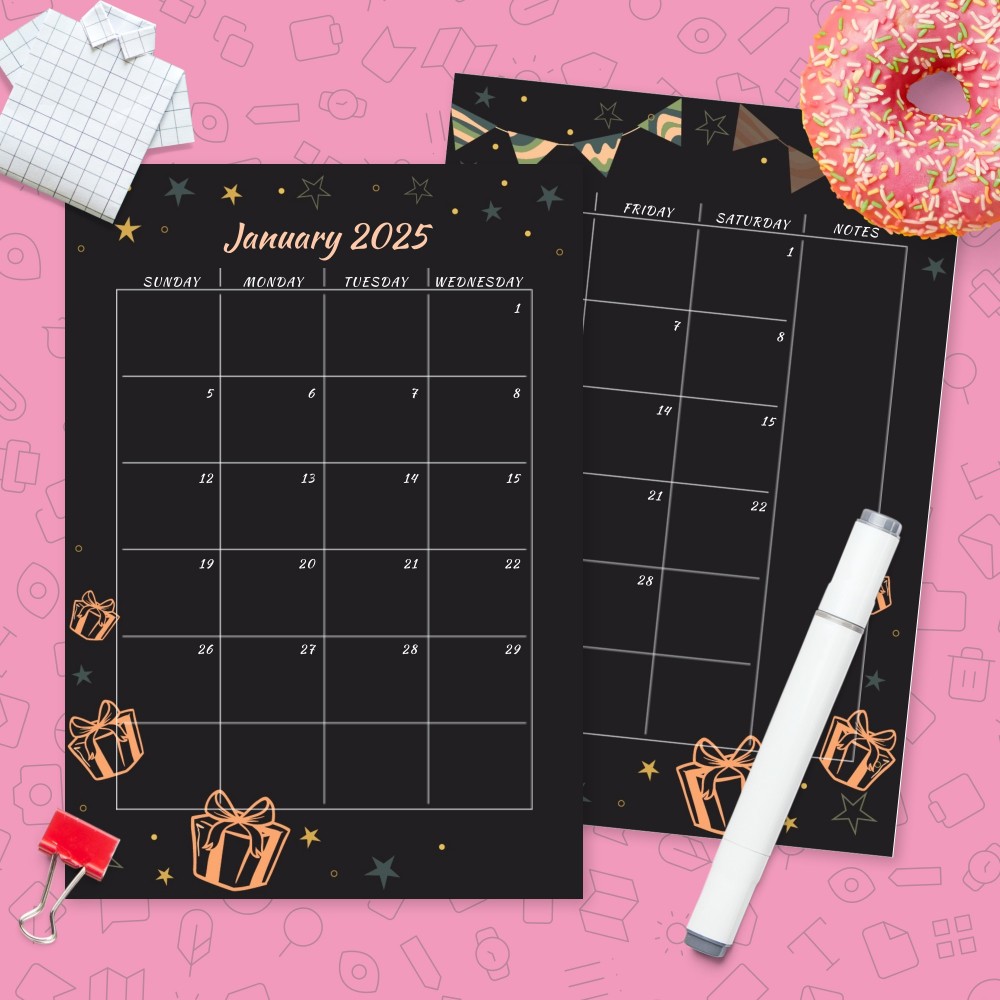 Birthday Calendar Template Excel Birthday Calendar Download Printable Birthday Calendar 