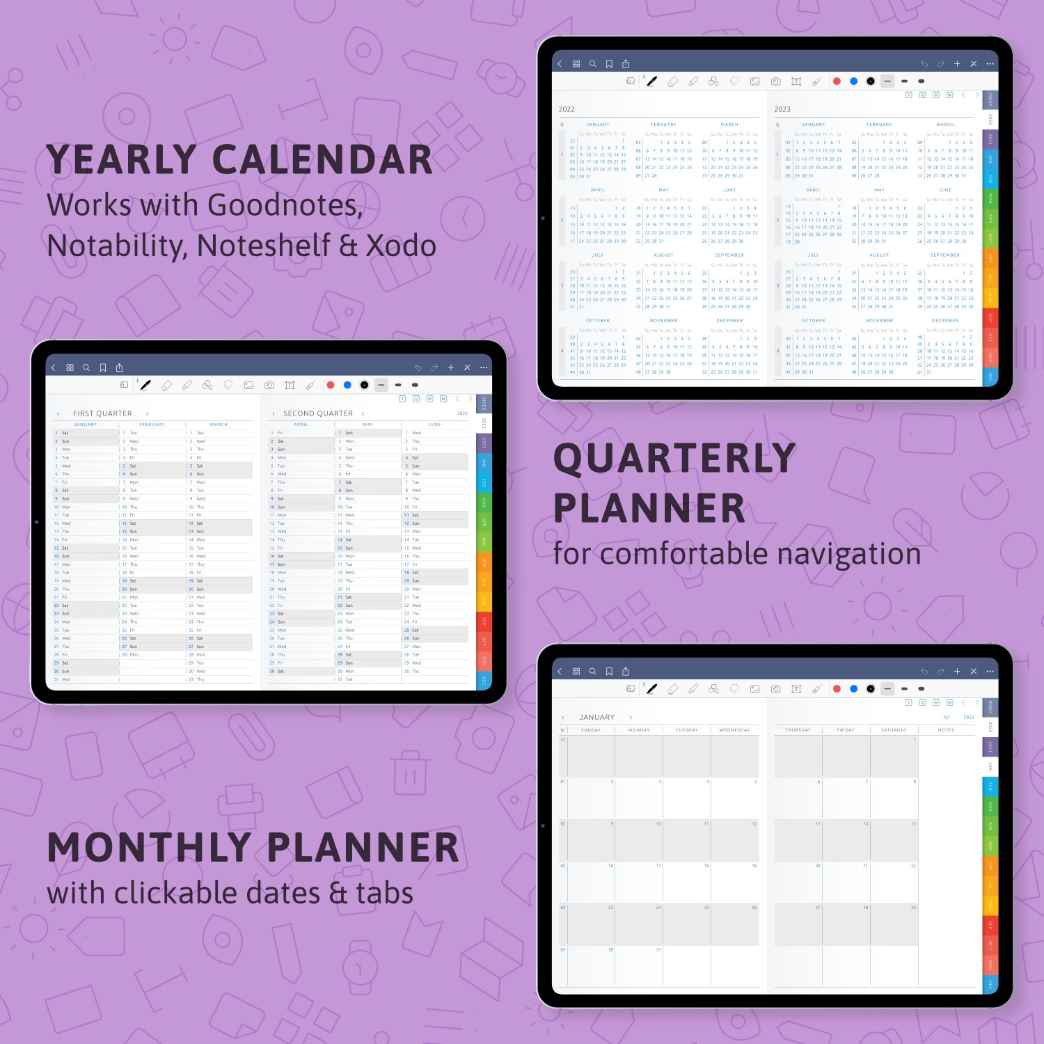 Digital Weekly Journal for handwriting apps - download for your device ...