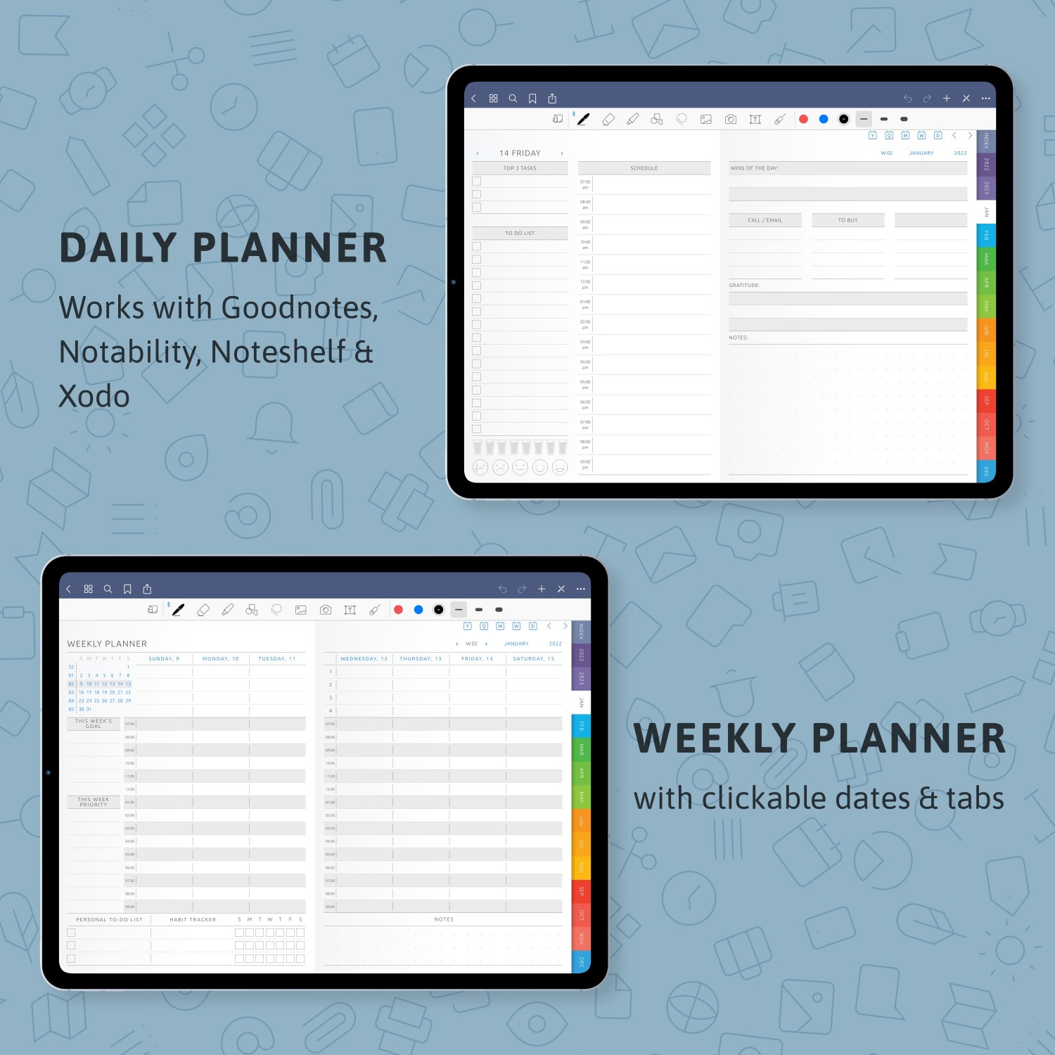 Digital Work Planner for handwriting apps - download for your device ...