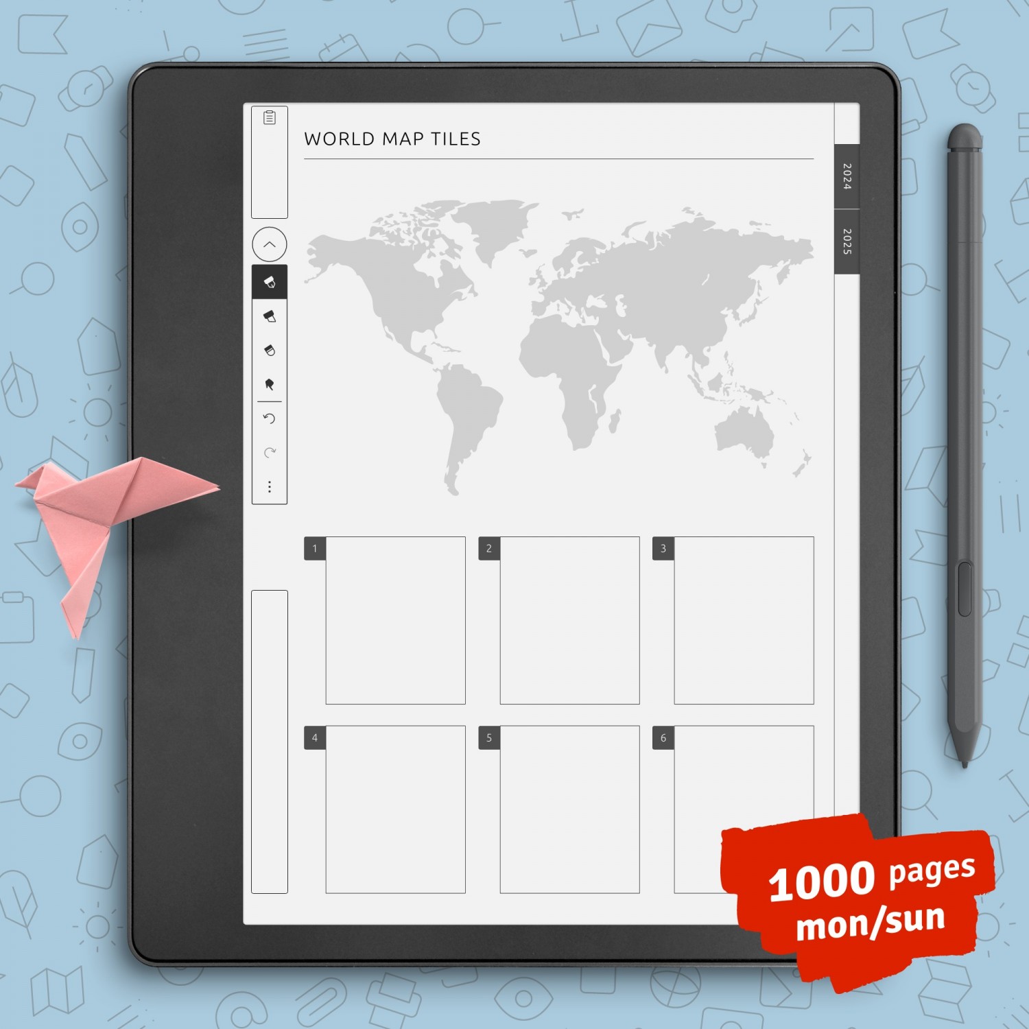 Custom Section Book for Kindle Scribe