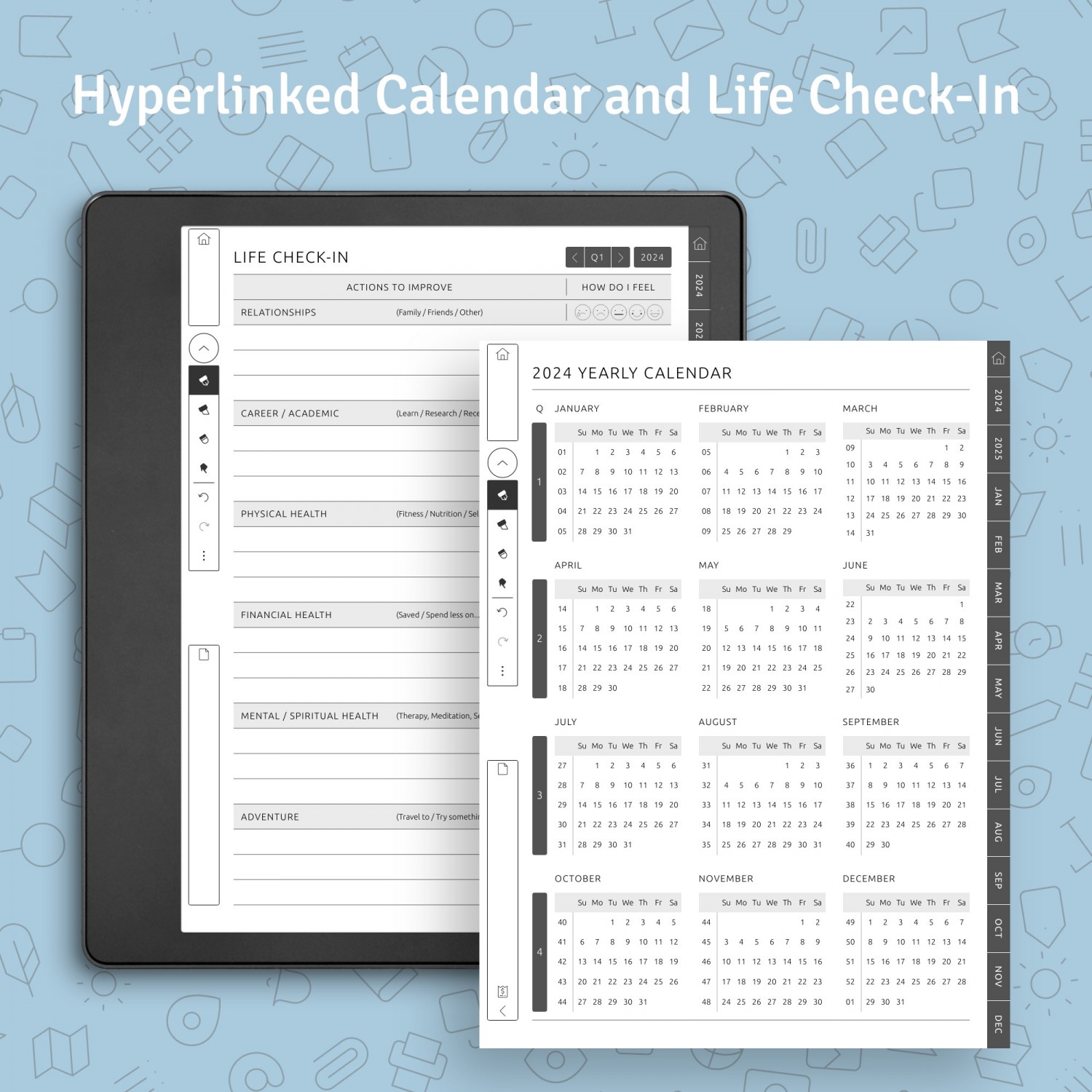 Download Customizable Kindle Scribe Diary