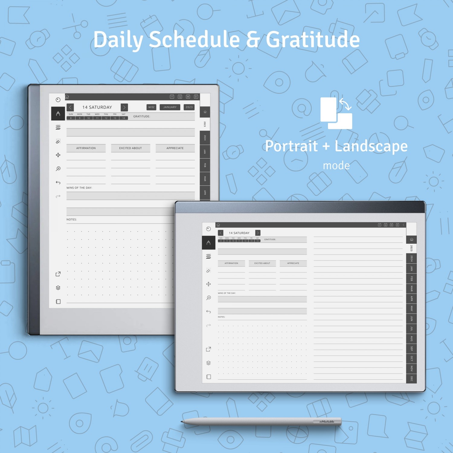 Download 2025 - 2026 reMarkable Daily Gratitude Journal PDF