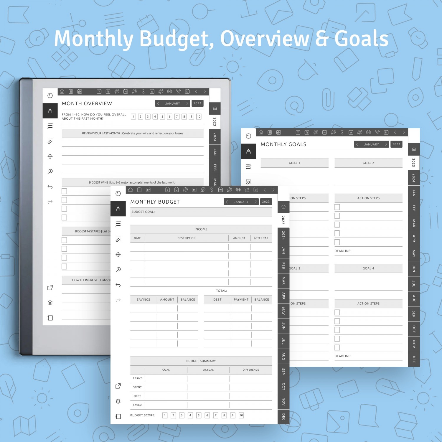 reMarkable Daily Planner