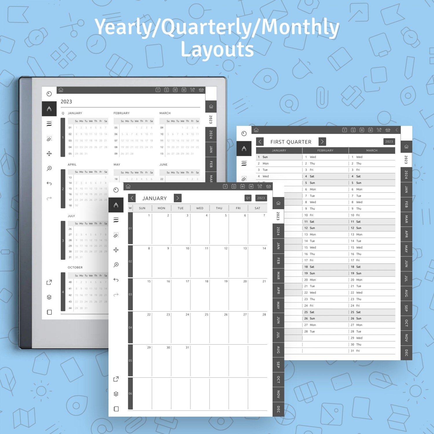 Get 2025 - 2026 reMarkable Meal Planner Hyperlinked PDF