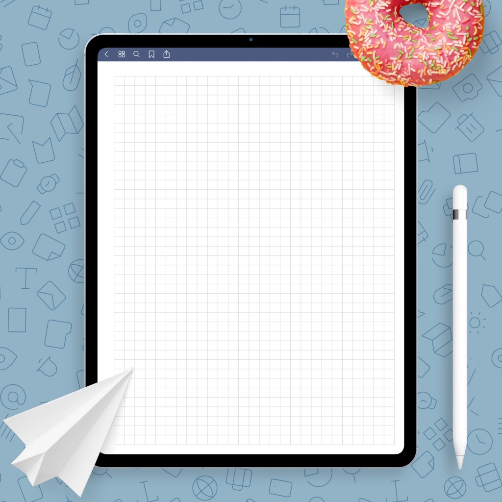 5mm Graph Paper Printable Template - Printable PDF