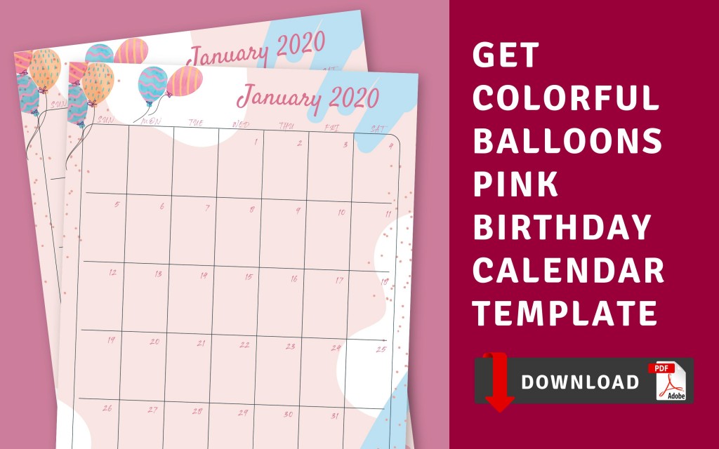 Printable Calendar - Printable Monthly Calendar Templates