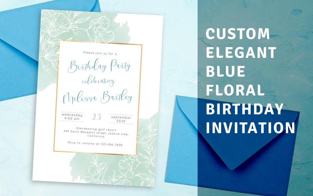 Custom Invitations - Create Personalized Invitaition Cards