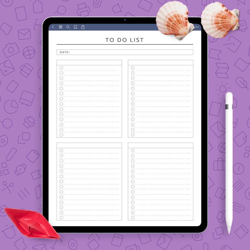 Formal Daily To Do List Template - Download Printable PDF