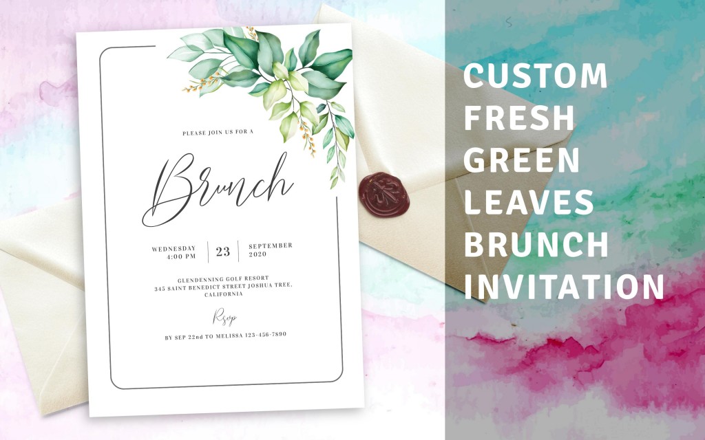 Custom Invitations - Create Personalized Invitaition Cards